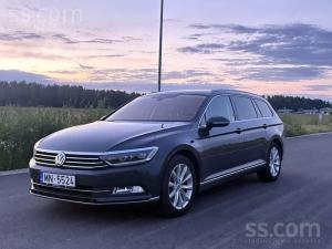 Pelēks Volkswagen Passat B8 2017 Rīga, ar dzinēja tilpumu 2.00 L un nobraukumu 239 tūkst. km par 11900 €, foto  vietnē AUTOMOTO.COM.LV