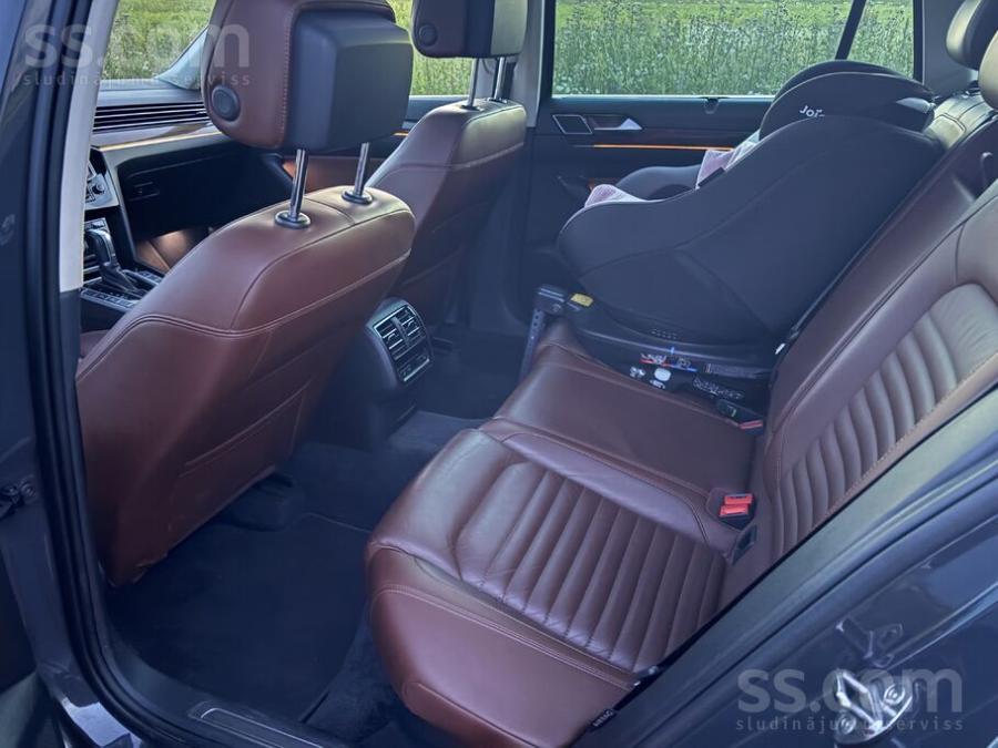 Pelēks Volkswagen Passat B8 2017 Rīga, ar dzinēja tilpumu 2.00 L un nobraukumu 239 tūkst. km par 11900 €, foto 7 vietnē AUTOMOTO.COM.LV