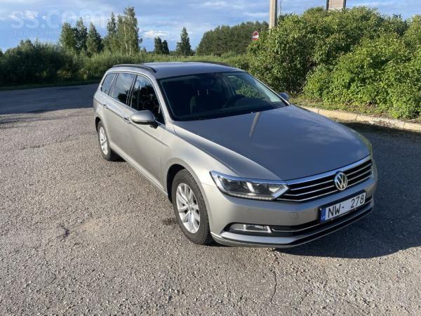 Grey Volkswagen Passat B8 2017 in Liepaja, with an engine capacity of 1.80 L and mileage of 187 thousand km for 9800 €, photo 1 on AUTOMOTO.COM.LV