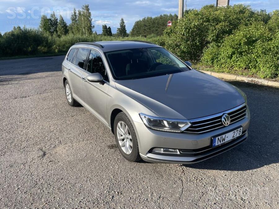 Grey Volkswagen Passat B8 2017 in Liepaja, with an engine capacity of 1.80 L and mileage of 187 thousand km for 9800 €, photo 1 on AUTOMOTO.COM.LV