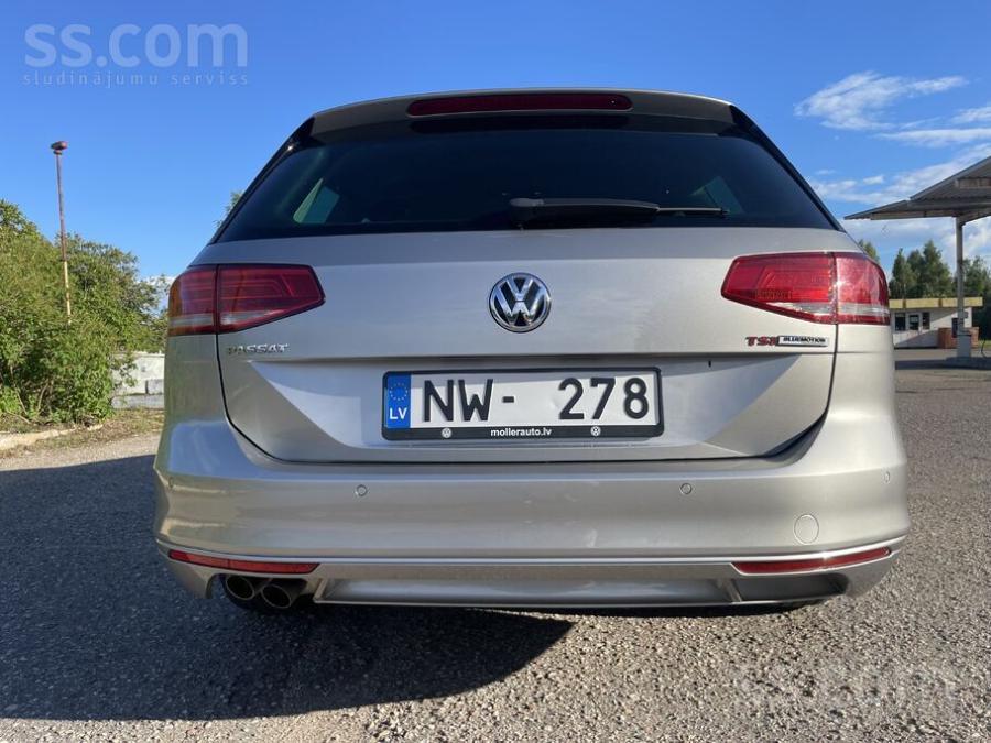 Grey Volkswagen Passat B8 2017 in Liepaja, with an engine capacity of 1.80 L and mileage of 187 thousand km for 9800 €, photo 6 on AUTOMOTO.COM.LV