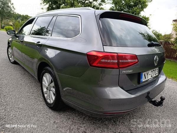 Grey Volkswagen Passat B8 2017 in Riga, with an engine capacity of 2.00 L and mileage of 252 thousand km for 9690 €, photo 6 on AUTOMOTO.COM.LV
