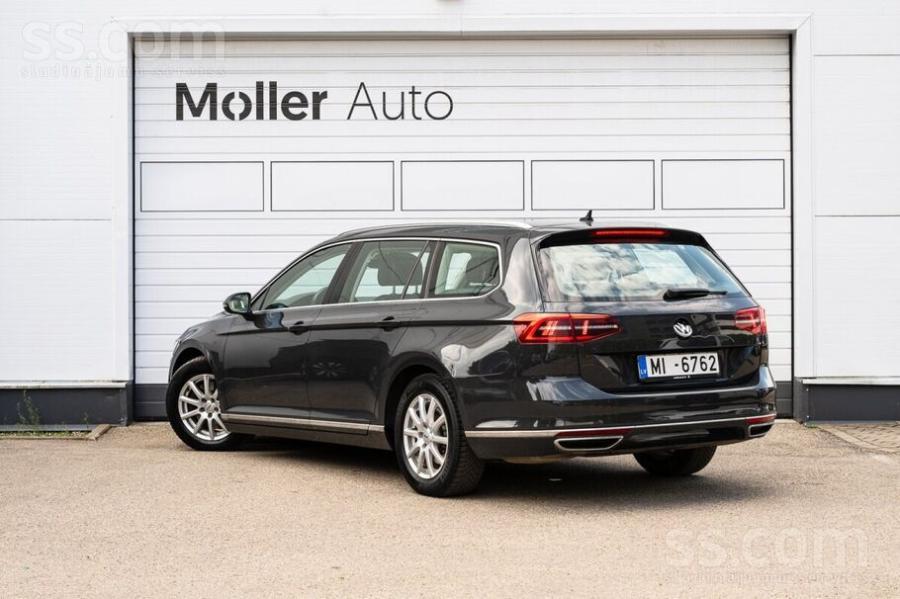 Pelēks Volkswagen Passat B8 2017 Rīga, ar dzinēja tilpumu 2.00 L un nobraukumu 240 tūkst. km par 9950 €, foto 5 vietnē AUTOMOTO.COM.LV