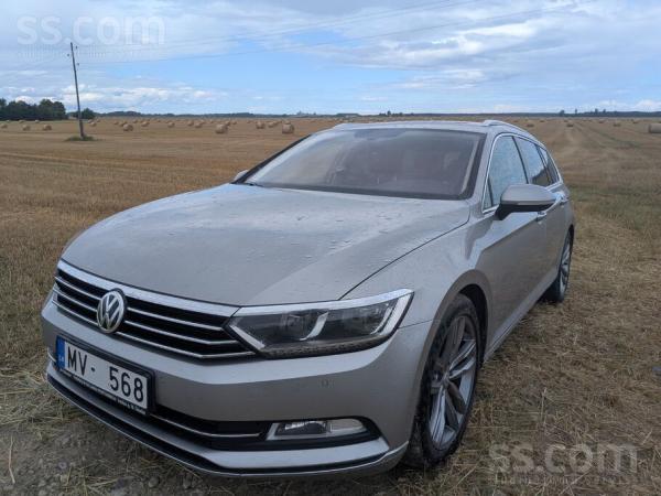 Grey Volkswagen Passat B8 2017 in Jelgava, with an engine capacity of 1.60 L and mileage of 351 thousand km for 9700 €, photo 1 on AUTOMOTO.COM.LV