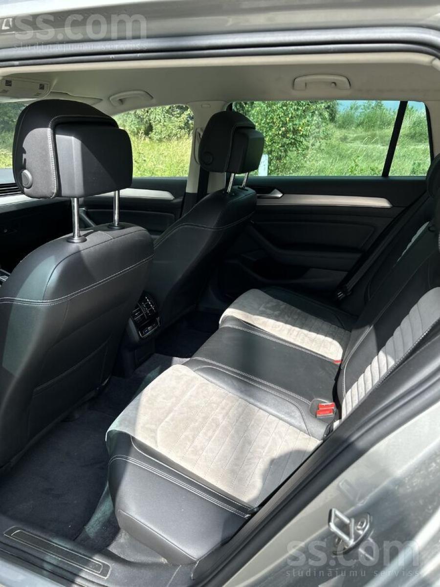 Grey Volkswagen Passat B8 2017 in Riga, with an engine capacity of 2.00 L and mileage of 188 thousand km for 10800 €, photo 5 on AUTOMOTO.COM.LV