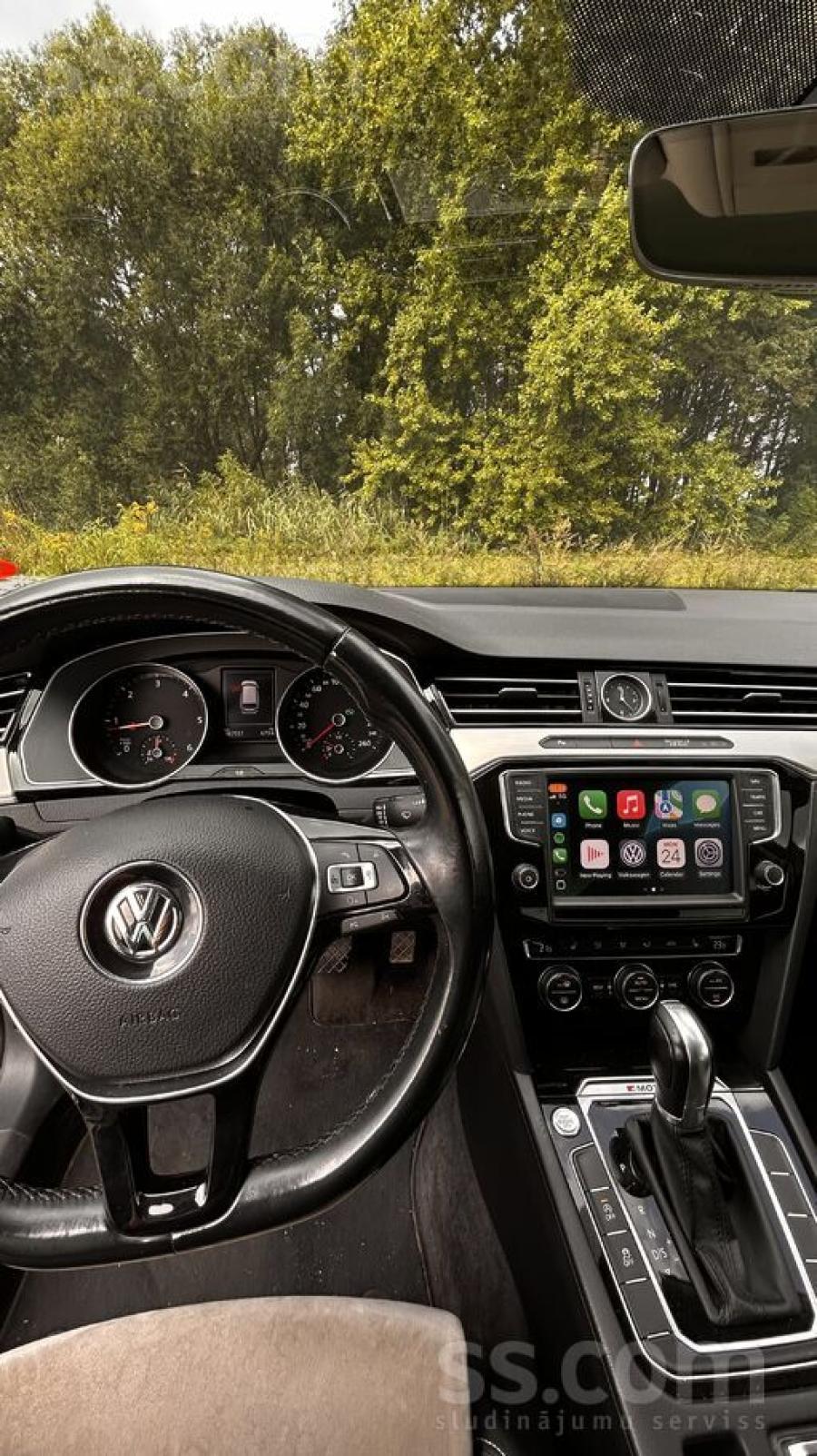 Grey Volkswagen Passat B8 2017 in Riga, with an engine capacity of 2.00 L and mileage of 188 thousand km for 10800 €, photo 7 on AUTOMOTO.COM.LV