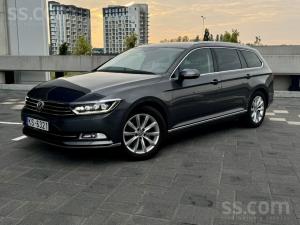 Grey Volkswagen Passat B8 2017 in Riga, with an engine capacity of 2.00 L and mileage of 130 thousand km for 15500 €, photo  on AUTOMOTO.COM.LV