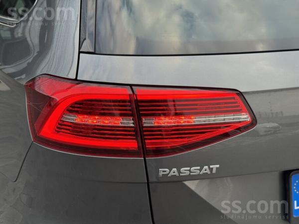 Pelēks Volkswagen Passat B8 2017 Rīga, ar dzinēja tilpumu 2.00 L un nobraukumu 130 tūkst. km par 15500 €, foto 10 vietnē AUTOMOTO.COM.LV
