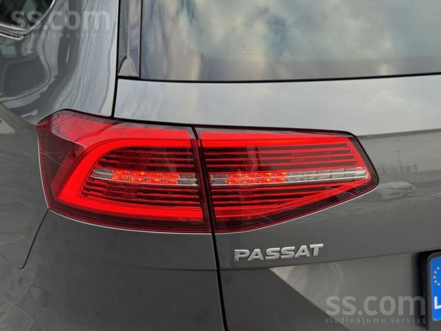 Pelēks Volkswagen Passat B8 2017 Rīga, ar dzinēja tilpumu 2.00 L un nobraukumu 130 tūkst. km par 15500 €, foto 11 vietnē AUTOMOTO.COM.LV