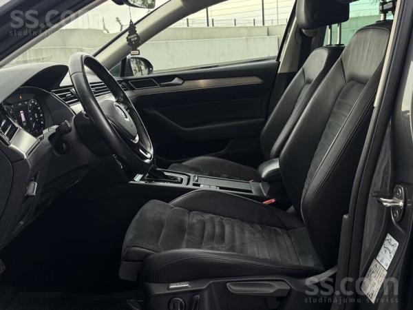 Grey Volkswagen Passat B8 2017 in Riga, with an engine capacity of 2.00 L and mileage of 130 thousand km for 15500 €, photo 9 on AUTOMOTO.COM.LV