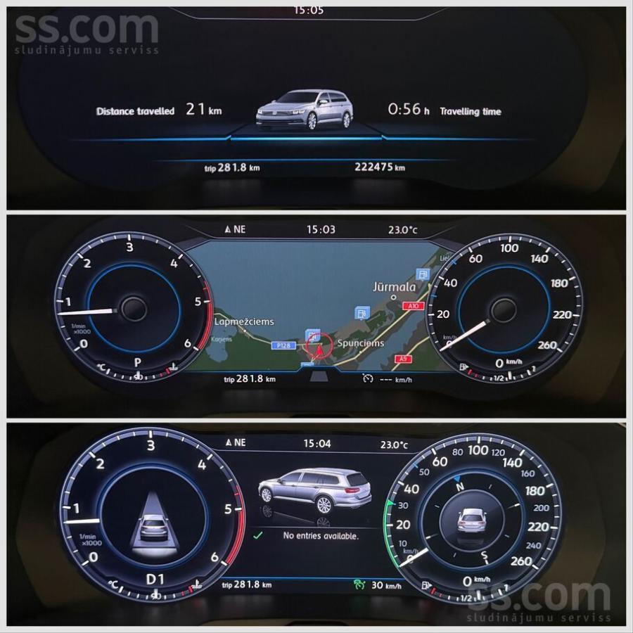 Pelēks Volkswagen Passat B8 2017 Jūrmala, ar dzinēja tilpumu 1.60 L un nobraukumu 222 tūkst. km par 12450 €, foto 25 vietnē AUTOMOTO.COM.LV