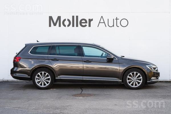 Grey Volkswagen Passat B8 2017 in Riga, with an engine capacity of 2.00 L and mileage of 174 thousand km for 10950 €, photo 6 on AUTOMOTO.COM.LV