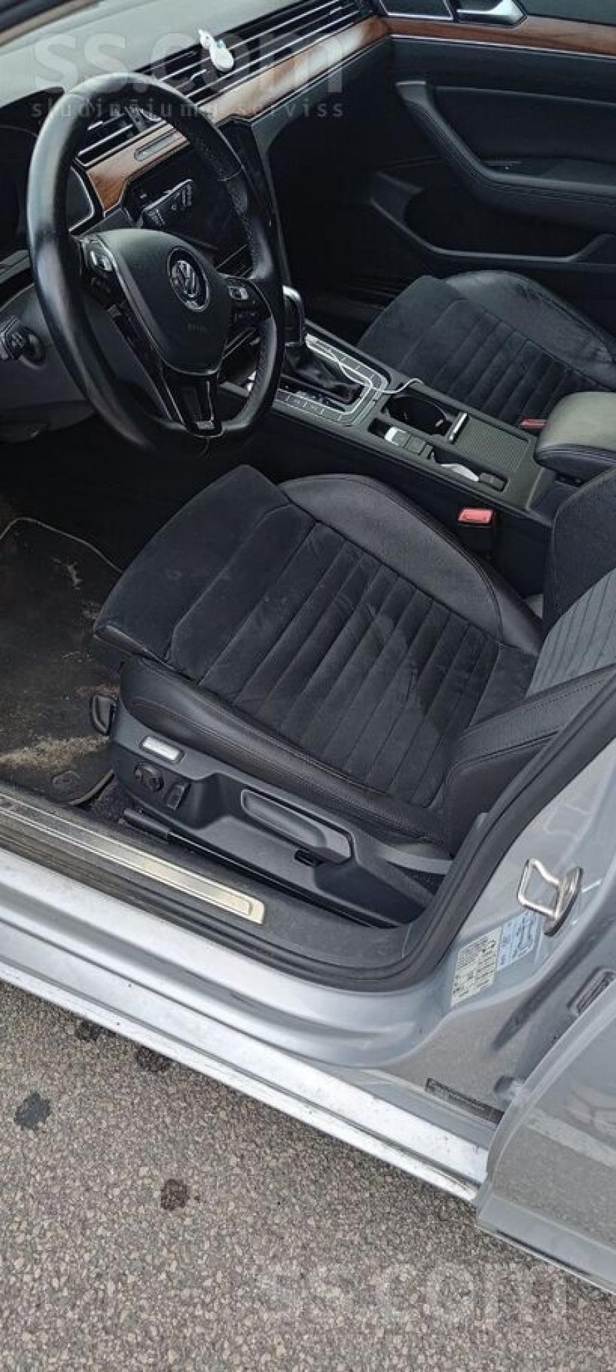 Pelēks Volkswagen Passat B8 2017 Rīga, ar dzinēja tilpumu 2.00 L un nobraukumu 189 tūkst. km par 12550 €, foto 3 vietnē AUTOMOTO.COM.LV