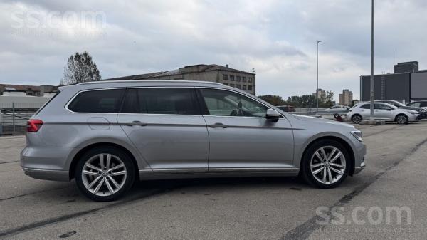 Grey Volkswagen Passat B8 2017 in Riga, with an engine capacity of 2.00 L and mileage of 184 thousand km for 13400 €, photo 7 on AUTOMOTO.COM.LV