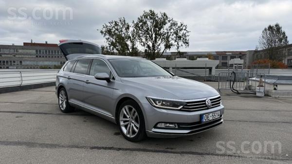 Grey Volkswagen Passat B8 2017 in Riga, with an engine capacity of 2.00 L and mileage of 184 thousand km for 13400 €, photo 8 on AUTOMOTO.COM.LV