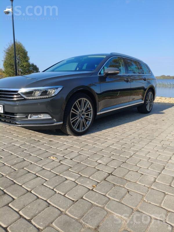 Grey Volkswagen Passat B8 2017 in Ludza, with an engine capacity of 2.00 L and mileage of 259 thousand km for 11500 €, photo 3 on AUTOMOTO.COM.LV