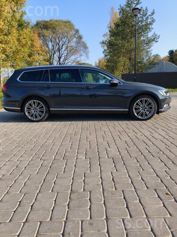 Grey Volkswagen Passat B8 2017 in Ludza, with an engine capacity of 2.00 L and mileage of 259 thousand km for 11500 €, photo 8 on AUTOMOTO.COM.LV