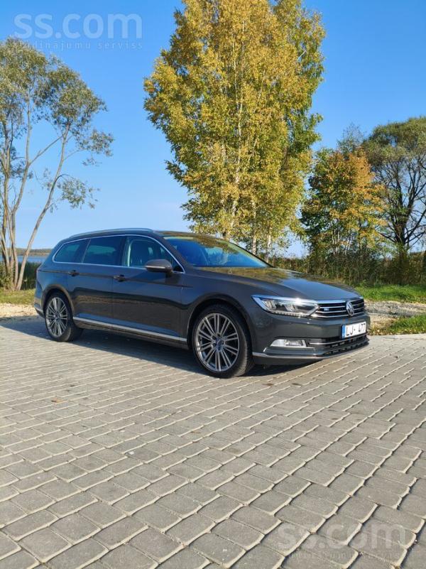 Grey Volkswagen Passat B8 2017 in Ludza, with an engine capacity of 2.00 L and mileage of 259 thousand km for 11500 €, photo 9 on AUTOMOTO.COM.LV