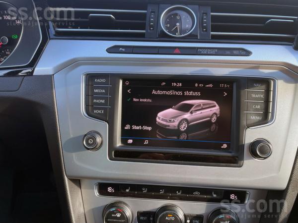 Grey Volkswagen Passat B8 2017 in Liepaja, with an engine capacity of 1.80 L and mileage of 187 thousand km for 8900 €, photo 10 on AUTOMOTO.COM.LV