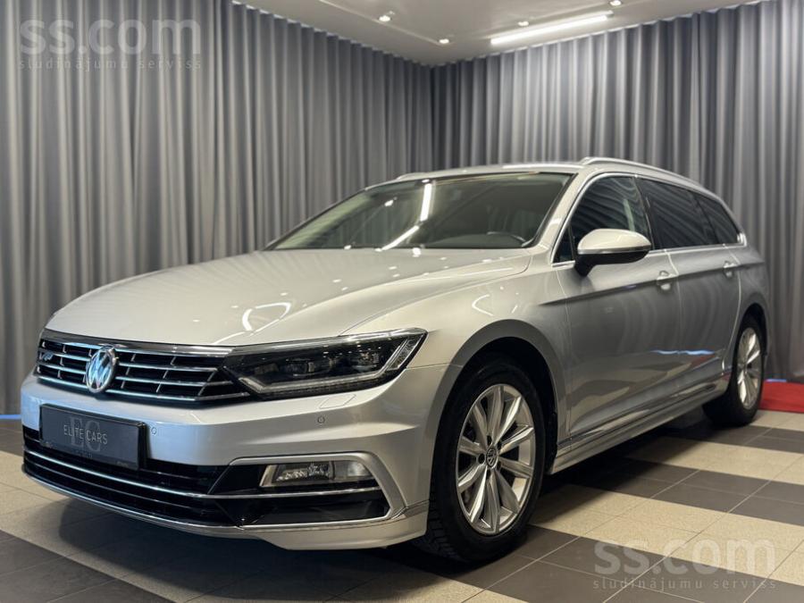 Grey Volkswagen Passat B8 2018 in Riga, with an engine capacity of 2.00 L and mileage of 126 thousand km for 17150 €, photo 1 on AUTOMOTO.COM.LV