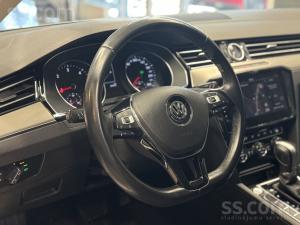 Grey Volkswagen Passat B8 2018 in Riga, with an engine capacity of 2.00 L and mileage of 126 thousand km for 17150 €, photo 22 on AUTOMOTO.COM.LV