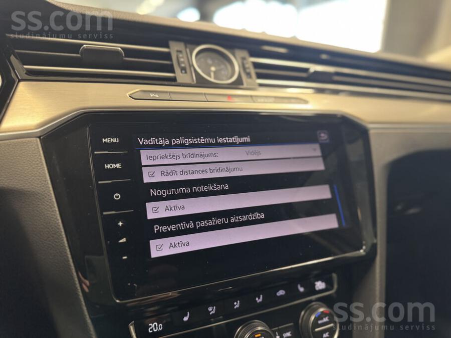Grey Volkswagen Passat B8 2018 in Riga, with an engine capacity of 2.00 L and mileage of 126 thousand km for 17150 €, photo 27 on AUTOMOTO.COM.LV