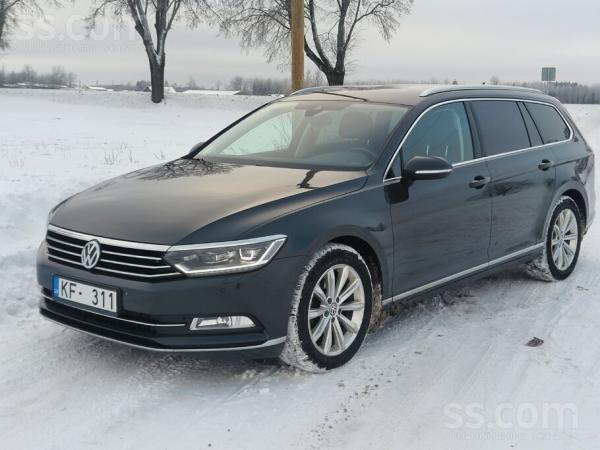 Grey Volkswagen Passat B8 2018 in Riga, with an engine capacity of 2.00 L and mileage of 268 thousand km for 12500 €, photo 3 on AUTOMOTO.COM.LV