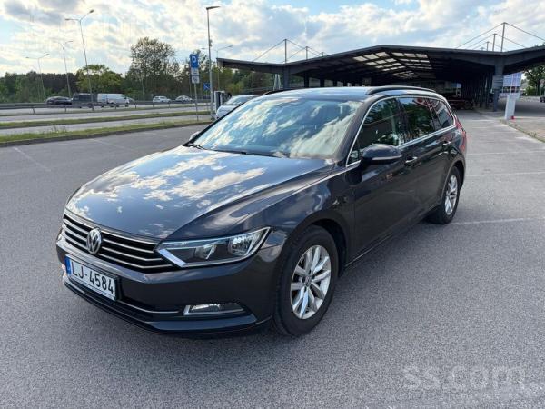 Grey Volkswagen Passat B8 2018 in Riga, with an engine capacity of 1.40 L and mileage of 136 thousand km for 10500 €, photo 1 on AUTOMOTO.COM.LV