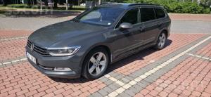 Grey Volkswagen Passat B8 2018 in Riga, with an engine capacity of 2.00 L and mileage of 196 thousand km for 14300 €, photo  on AUTOMOTO.COM.LV