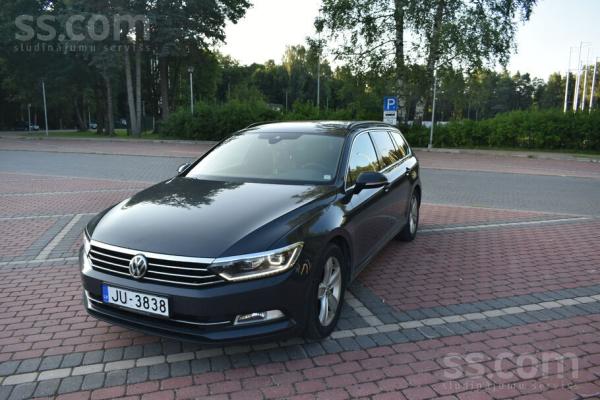 Pelēks Volkswagen Passat B8 2018 Rīga, ar dzinēja tilpumu 2.00 L un nobraukumu 198 tūkst. km par 13700 €, foto 1 vietnē AUTOMOTO.COM.LV