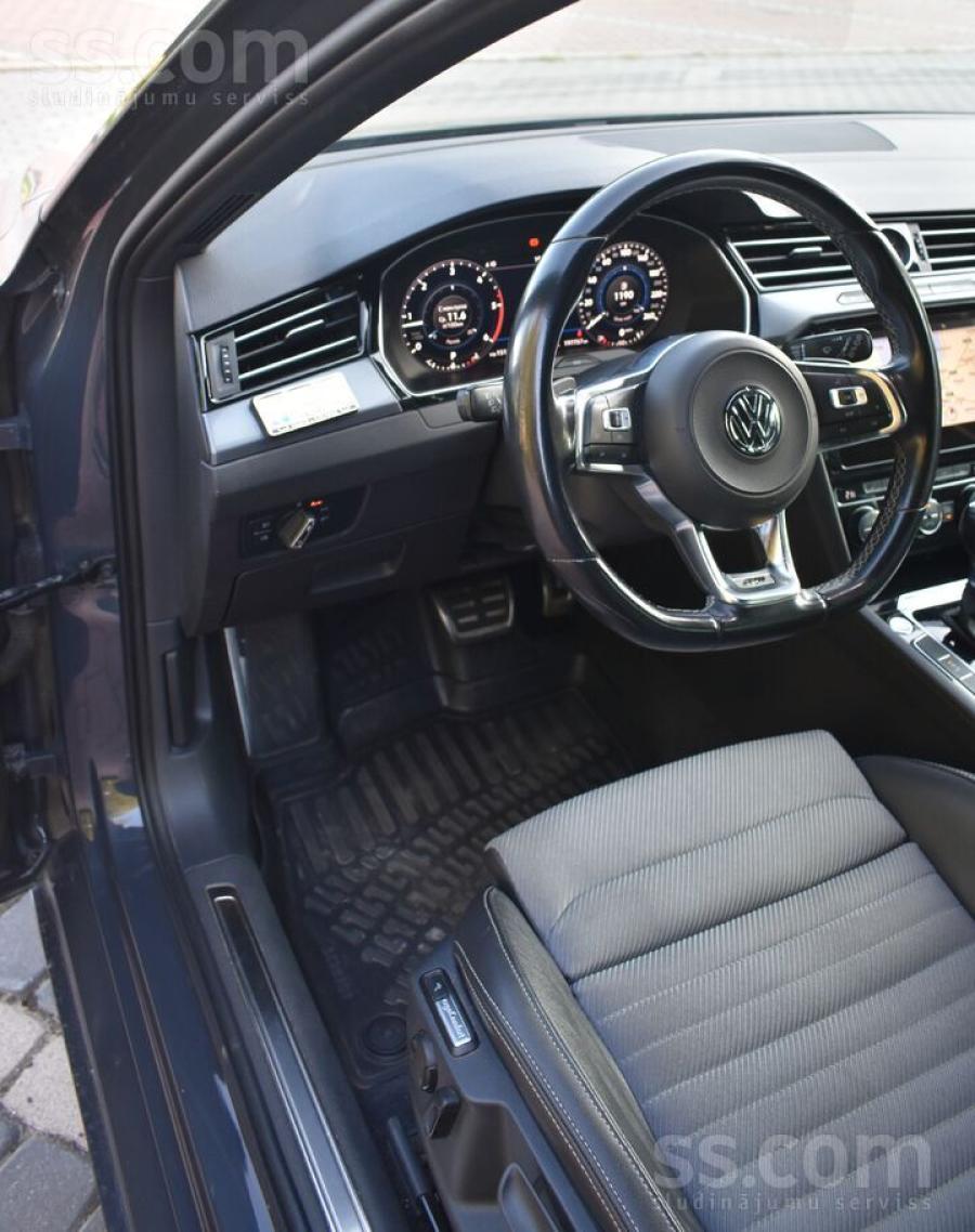 Pelēks Volkswagen Passat B8 2018 Rīga, ar dzinēja tilpumu 2.00 L un nobraukumu 198 tūkst. km par 13700 €, foto 14 vietnē AUTOMOTO.COM.LV