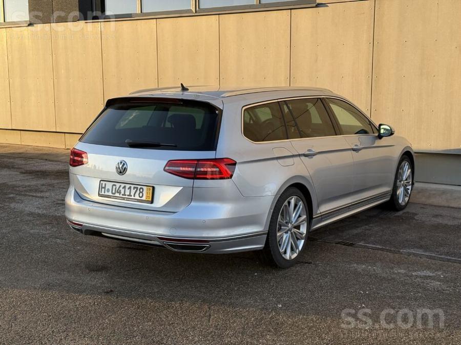 Pelēks Volkswagen Passat B8 2018 Rīga, ar dzinēja tilpumu 2.00 L un nobraukumu 269 tūkst. km par 14888 €, foto 6 vietnē AUTOMOTO.COM.LV