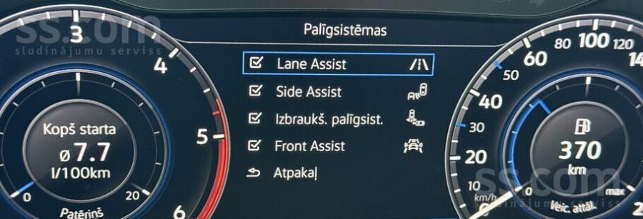 Pelēks Volkswagen Passat B8 2018 Rīga, ar dzinēja tilpumu 2.00 L un nobraukumu 269 tūkst. km par 14888 €, foto 13 vietnē AUTOMOTO.COM.LV