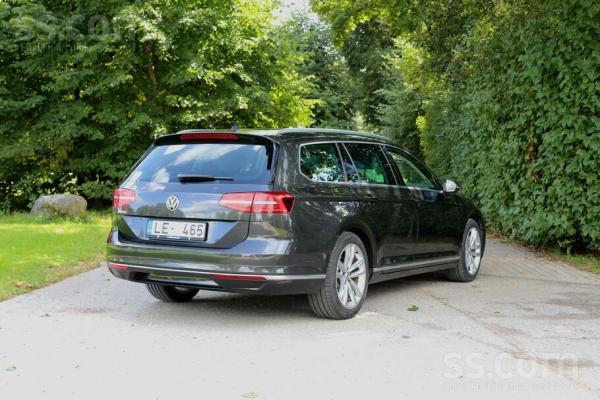 Pelēks Volkswagen Passat B8 2018 Rīga, ar dzinēja tilpumu 2.00 L un nobraukumu 203 tūkst. km par 13900 €, foto  vietnē AUTOMOTO.COM.LV