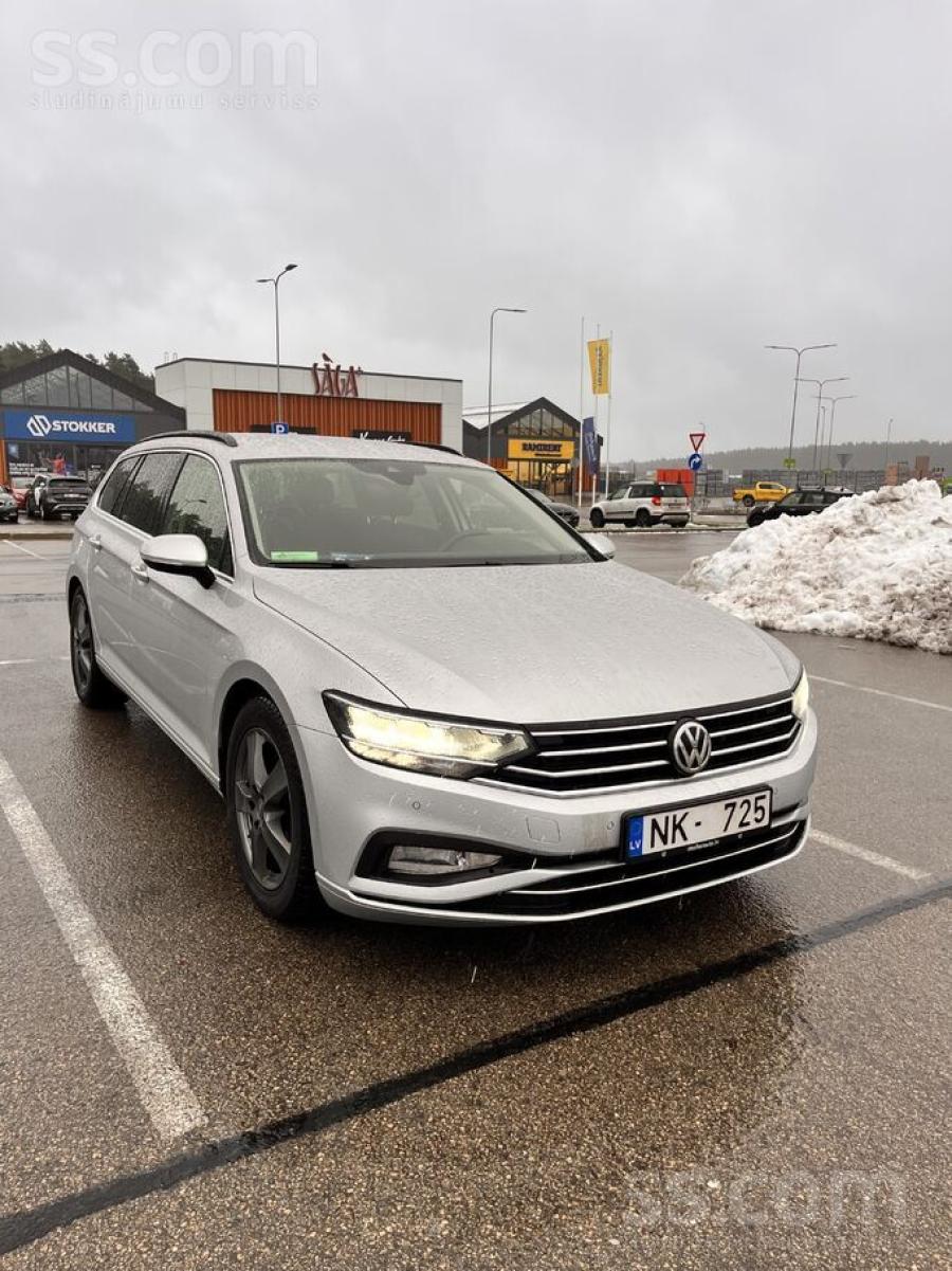 Pelēks Volkswagen Passat B8 2019 Rīga, ar dzinēja tilpumu 2.00 L un nobraukumu 196 tūkst. km par 16100 €, foto 2 vietnē AUTOMOTO.COM.LV