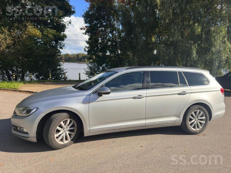 Grey Volkswagen Passat B8 2019 in Riga, with an engine capacity of 2.00 L and mileage of 274 thousand km for 10350 €, photo 1 on AUTOMOTO.COM.LV