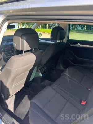 Grey Volkswagen Passat B8 2019 in Riga, with an engine capacity of 2.00 L and mileage of 274 thousand km for 10350 €, photo 9 on AUTOMOTO.COM.LV