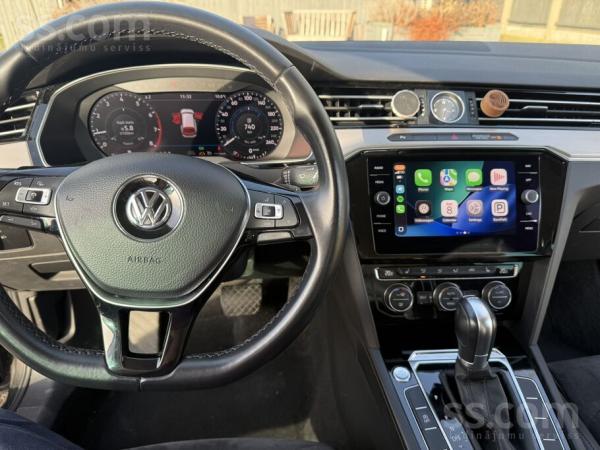Grey Volkswagen Passat B8 2019 in Jurmala, with an engine capacity of 1.50 L and mileage of 217 thousand km for 16000 €, photo 8 on AUTOMOTO.COM.LV