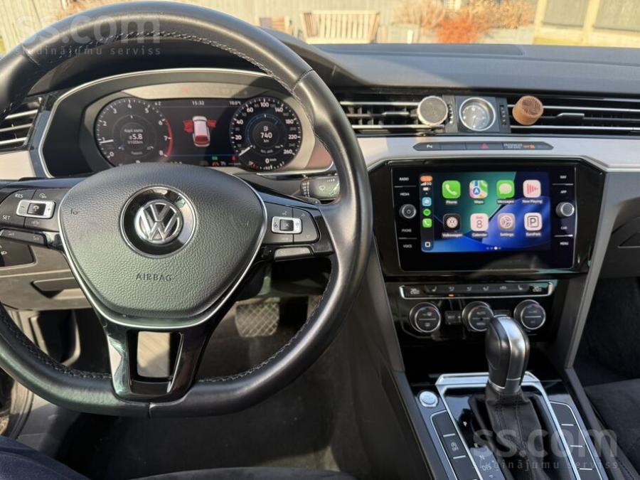 Pelēks Volkswagen Passat B8 2019 Jūrmala, ar dzinēja tilpumu 1.50 L un nobraukumu 217 tūkst. km par 16000 €, foto 9 vietnē AUTOMOTO.COM.LV