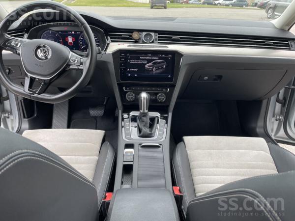 Pelēks Volkswagen Passat B8 2019 Rīga, ar dzinēja tilpumu 2.00 L un nobraukumu 188 tūkst. km par 15700 €, foto 6 vietnē AUTOMOTO.COM.LV