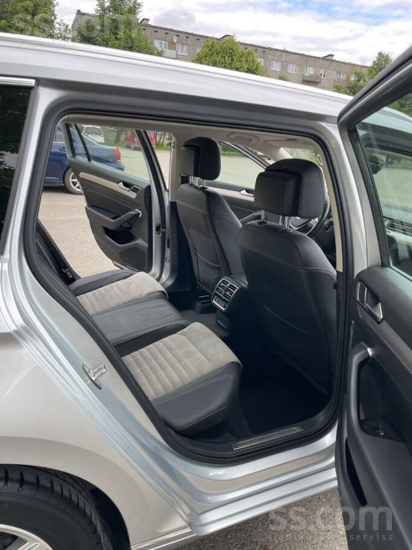 Pelēks Volkswagen Passat B8 2019 Rīga, ar dzinēja tilpumu 2.00 L un nobraukumu 188 tūkst. km par 15700 €, foto 10 vietnē AUTOMOTO.COM.LV