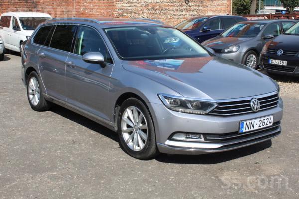 Grey Volkswagen Passat B8 2019 in Liepaja, with an engine capacity of 2.00 L and mileage of 255 thousand km for 14500 €, photo 1 on AUTOMOTO.COM.LV