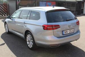 Grey Volkswagen Passat B8 2019 in Liepaja, with an engine capacity of 2.00 L and mileage of 255 thousand km for 14500 €, photo 4 on AUTOMOTO.COM.LV