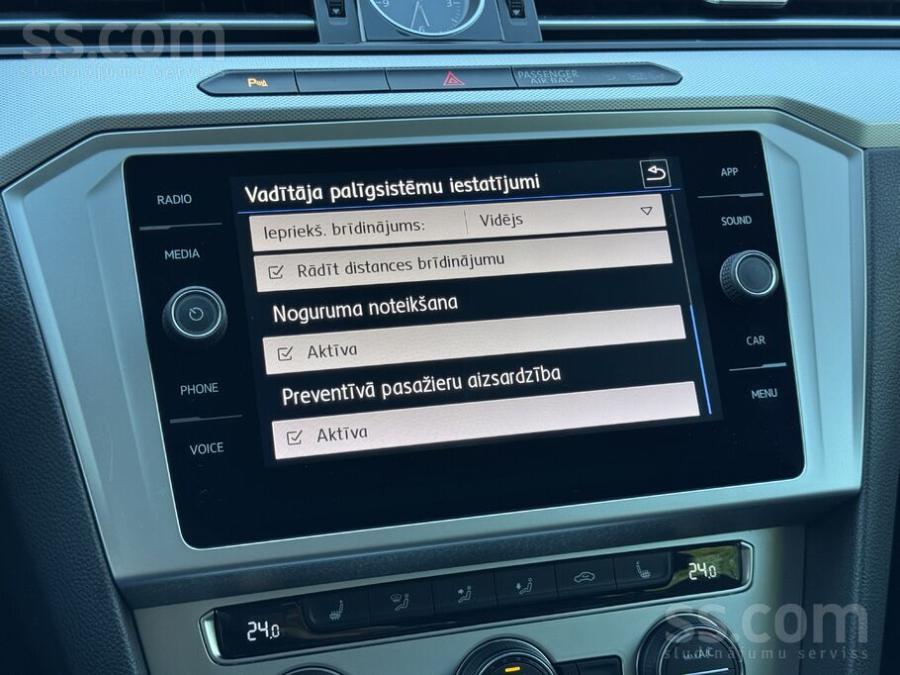 Grey Volkswagen Passat B8 2019 in Valmiera, with an engine capacity of 1.50 L and mileage of 167 thousand km for 13400 €, photo 20 on AUTOMOTO.COM.LV