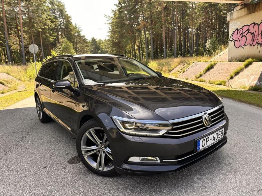 Серый Фольксваген Пассат Б8 2019 в Валмиера, объемом двигателя 1.50 л и пробегом 202 тыс. км за 12999 €, фото 3 на AUTOMOTO.COM.LV