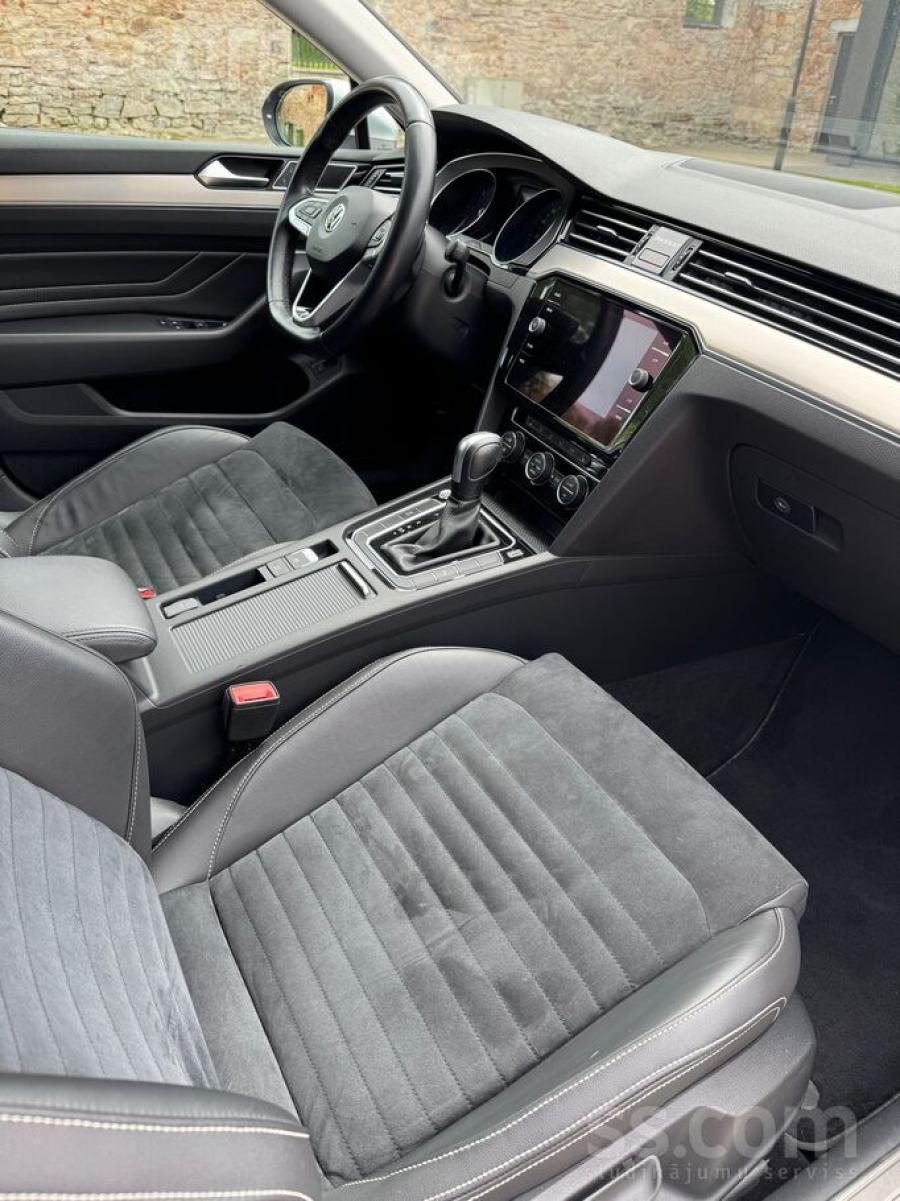 Pelēks Volkswagen Passat B8 2020 Cēsis, ar dzinēja tilpumu 2.00 L un nobraukumu 179 tūkst. km par 16300 €, foto 9 vietnē AUTOMOTO.COM.LV