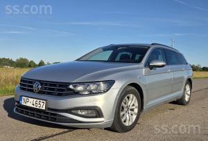 Grey Volkswagen Passat B8 2020 in Jelgava, with an engine capacity of 2.00 L and mileage of 194 thousand km for 15499 €, photo  on AUTOMOTO.COM.LV