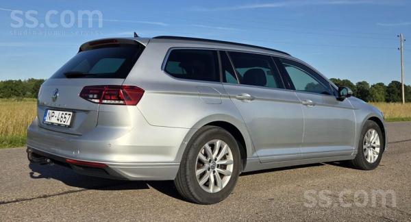 Pelēks Volkswagen Passat B8 2020 Jelgava, ar dzinēja tilpumu 2.00 L un nobraukumu 194 tūkst. km par 15499 €, foto 5 vietnē AUTOMOTO.COM.LV