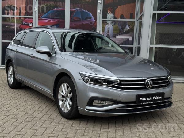 Grey Volkswagen Passat B8 2020 in Valmiera, with an engine capacity of 1.50 L and mileage of 112 thousand km for 17900 €, photo 1 on AUTOMOTO.COM.LV