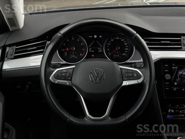 Grey Volkswagen Passat B8 2020 in Valmiera, with an engine capacity of 1.50 L and mileage of 112 thousand km for 17900 €, photo 9 on AUTOMOTO.COM.LV